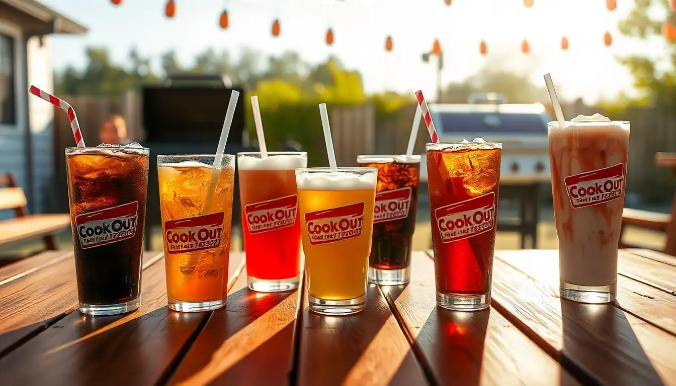 Cookout Drinks Menu & Prices 2025 | Refreshing Sips & Deals
