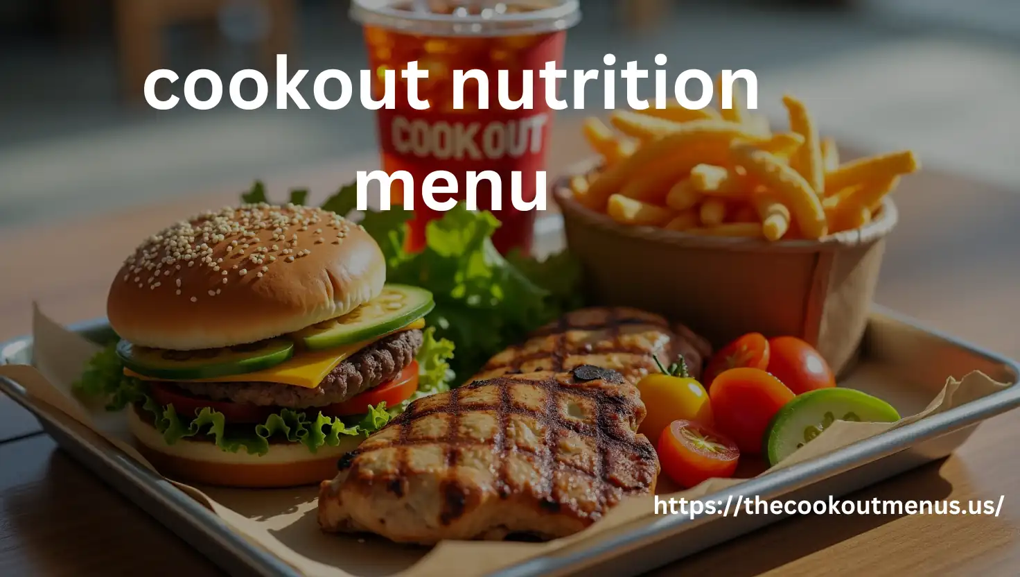Cookout Nutrition Menu & Information 2025 | Calories & Facts